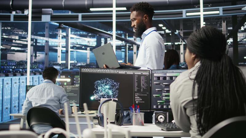 Data Center System Administrator Analyzing Infrastructure Issues Using