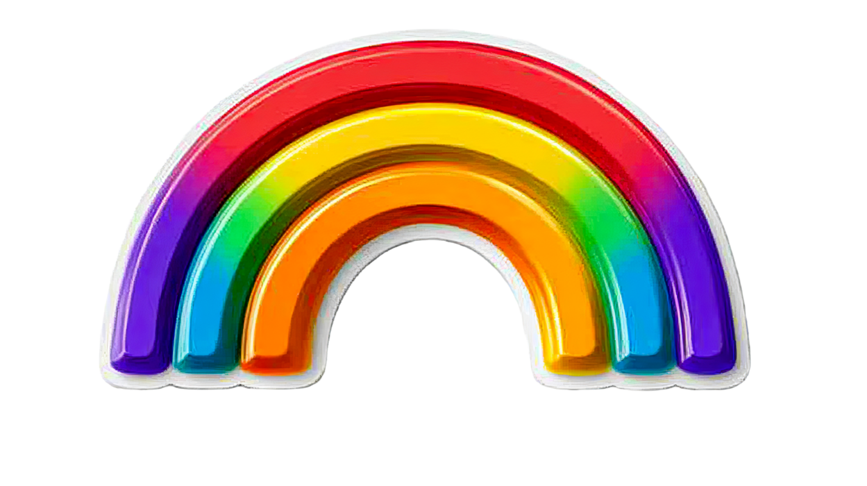 Rainbow Cartoon PNGs for Free Download