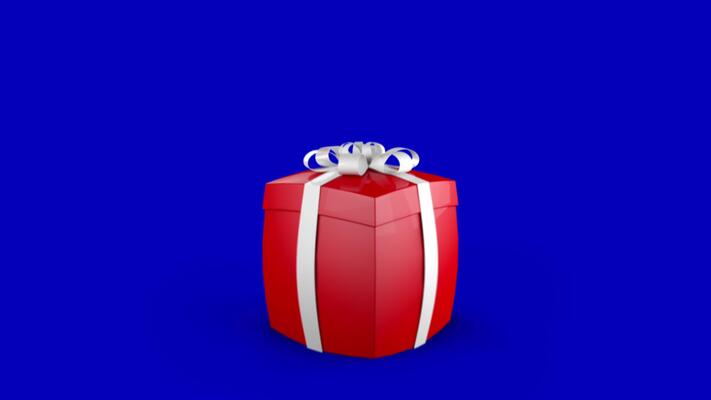 Gift Box Opening Animation Stock Video Footage for Free Download