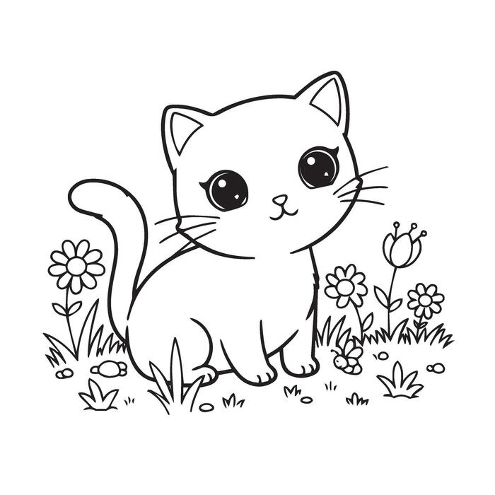 cat emoji coloring pages printable