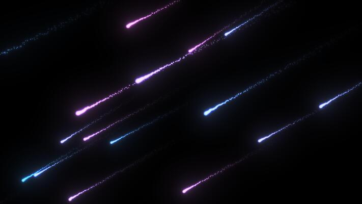 Shooting Stars Animation Stock Video Footage for Free Download