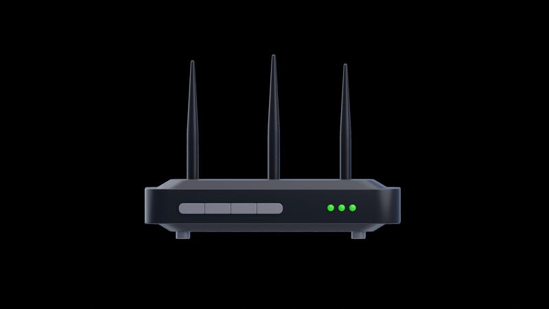 3D Animation of Wifi Router 65417497 Stock Video at Vecteezy
