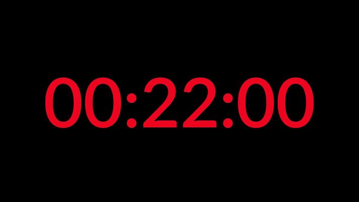 24 Hours Timer Stock Video Footage for Free Download