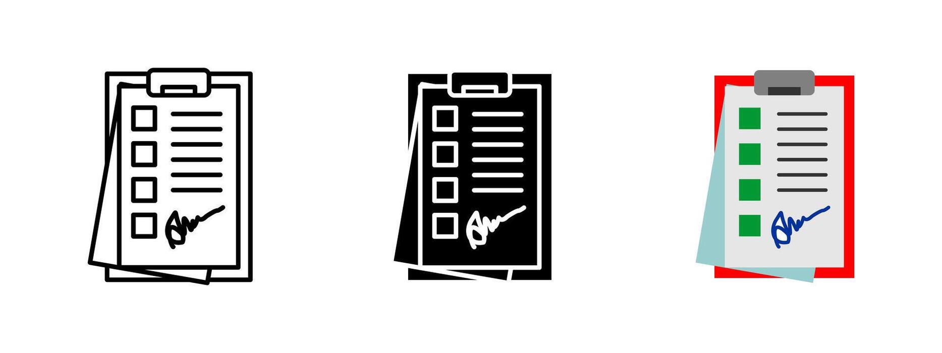 Checklist Symbols Vector Art, Icons, and Graphics for Free Download