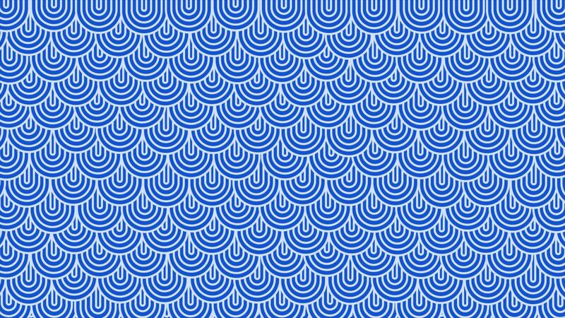 Royal Blue Simple And Classy Multiple Circular Shapes Slowly Wiggling Abstract Design Loop Able