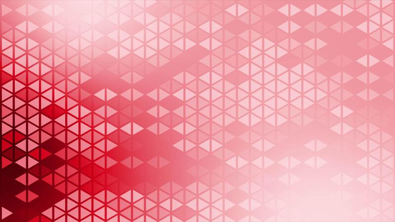 Red Color Multiple Triangular Shapes Appearing And Disappearing Faded Modern Design Loop Able
