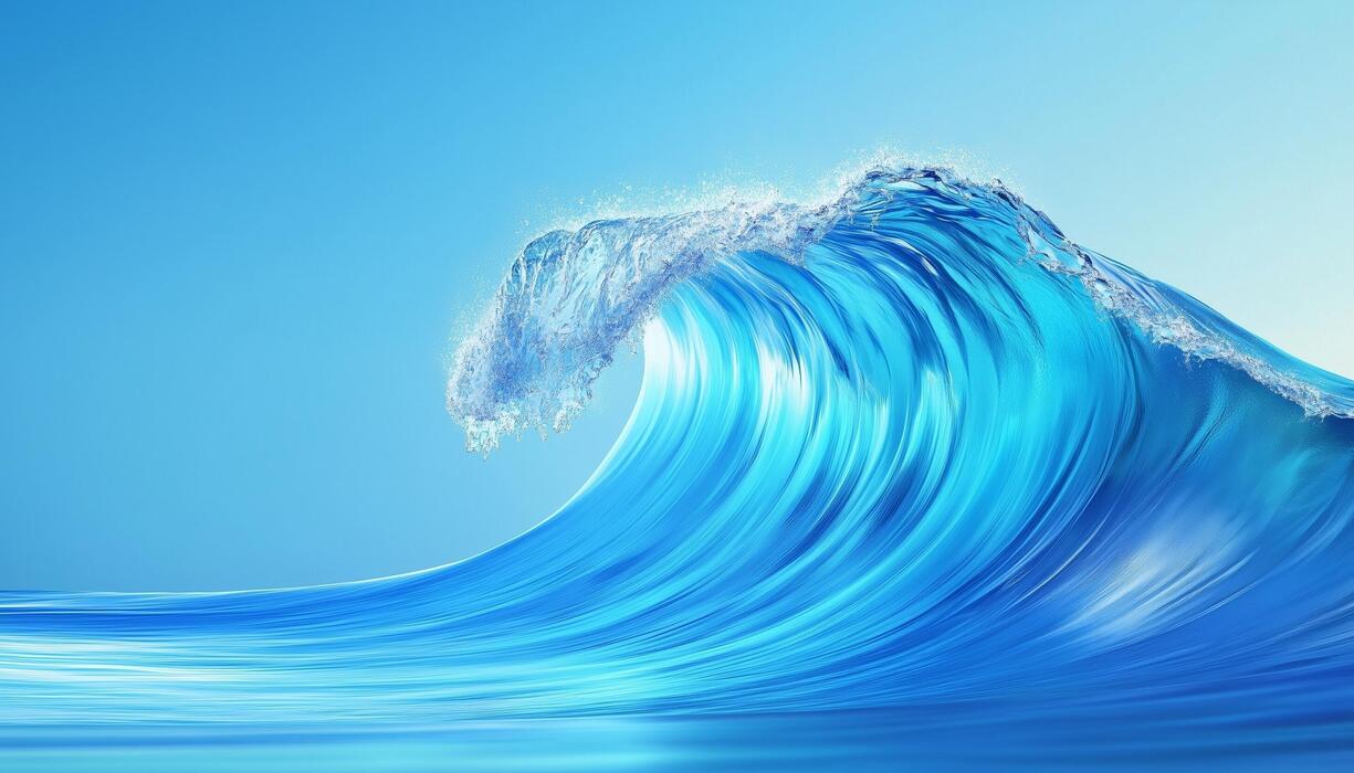 Blue Wave Wallpaper Stock Photos, Images and Backgrounds for Free Download