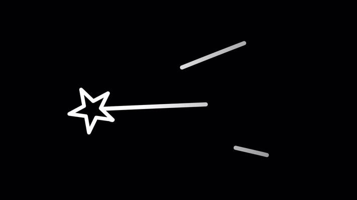 Shooting Stars Animation Stock Video Footage for Free Download