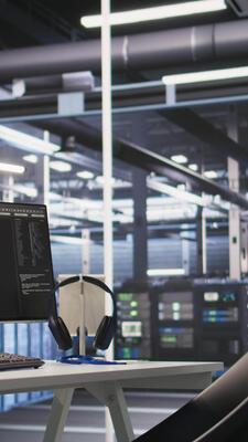 Data Center Stock Video Footage for Free Download