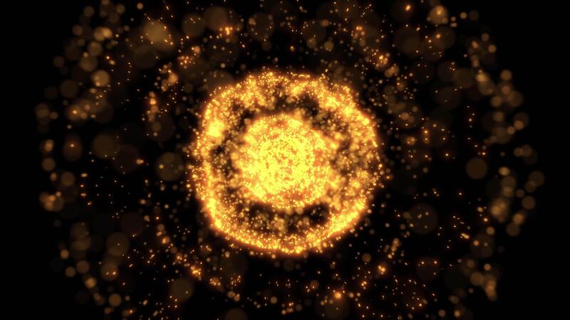 Particle Shockwave Explosion Isolated 65772185 Stock Video at Vecteezy