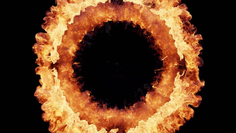 Fire Explosion Shockwave Transition Overlay Revealer Alpha Channel Transparent 65772666 Stock ...