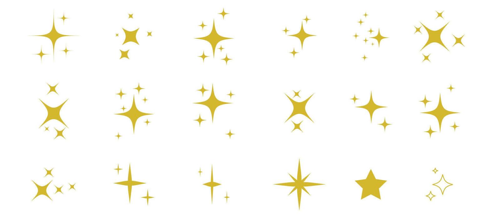 Glitter Stars Vector Art, Icons, and Graphics for Free Download