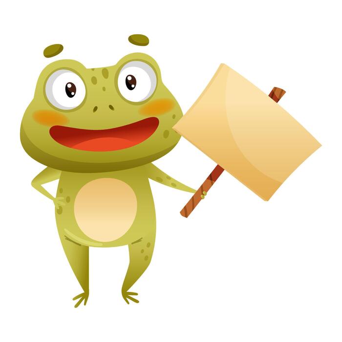 Cute Frog Cartoon Vector Art, Icons, and Graphics for Free Download
