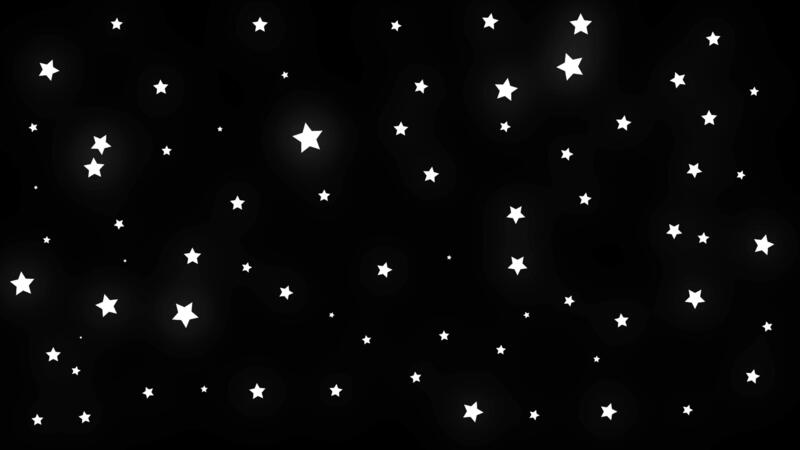 Twinkling stars animation. Sparkling stars explosion animated effect. Animation 4K footage ...
