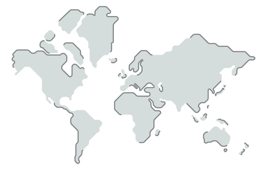Simple World Map Vector Art, Icons, and Graphics for Free Download
