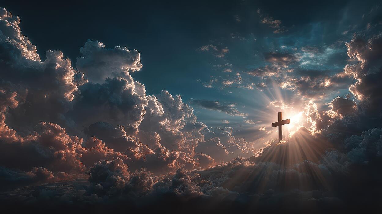Cross With Clouds Stock Photos, Images and Backgrounds for Free Download