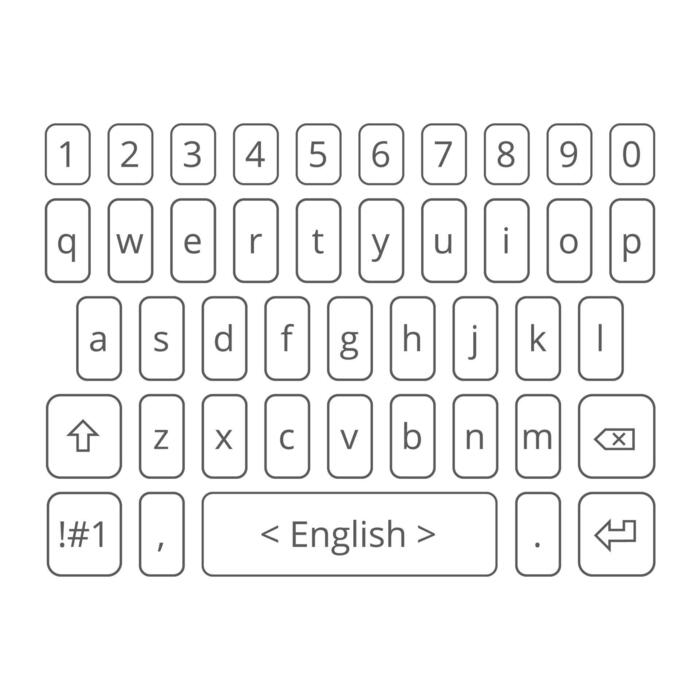 Keyboard Layout Vector Art, Icons, and Graphics for Free Download