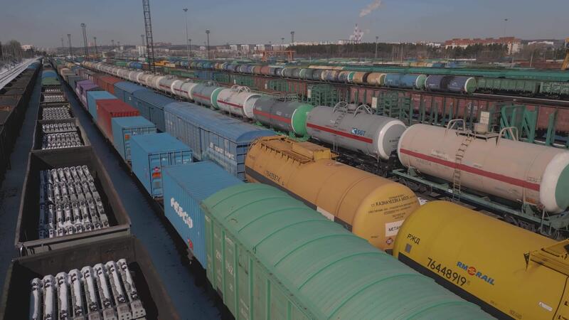 Freight Train Yard