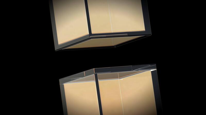 Rotating Two Cuboid Glass Shapes 66462321 Stock Video at Vecteezy