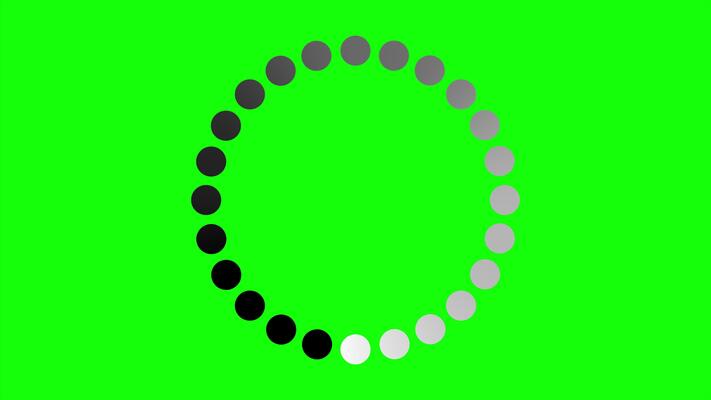 Circle Animation Green Screen Stock Video Footage for Free Download