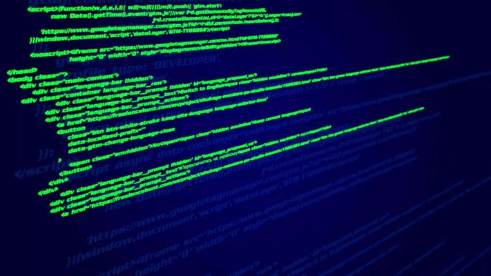 Code Scrolling Stock Video Footage for Free Download