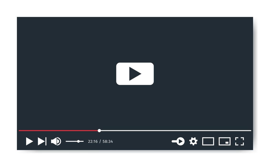Youtube Interface Vector Art, Icons, and Graphics for Free Download