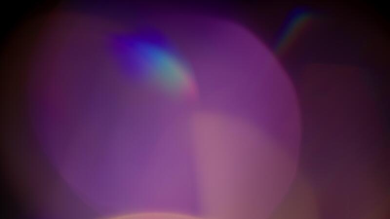 Light Leaks abstract 4K footage. Moving blinking circle lens glow flare bokeh overlays natural ...