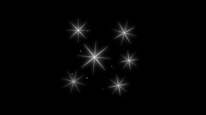 Shooting Stars Animation Stock Video Footage for Free Download