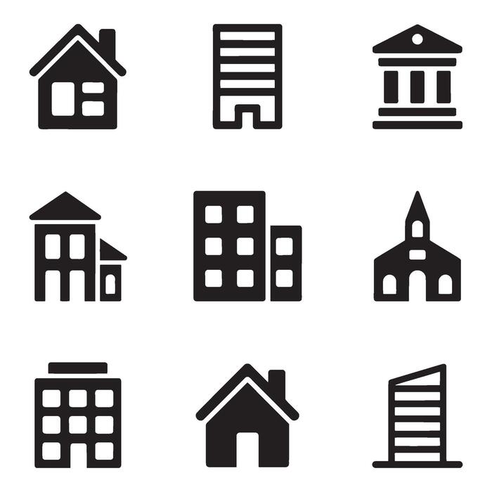 Architecture Icons Vector Art, Icons, and Graphics for Free Download