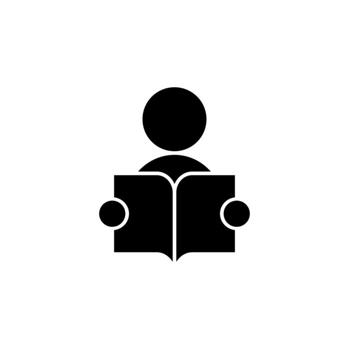 Person Reading Icon Vector Art, Icons, and Graphics for Free Download