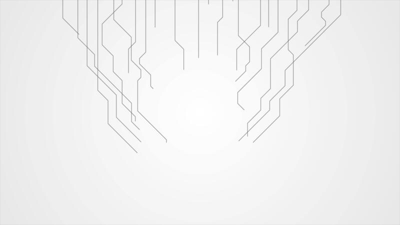 Abstract Grey Tech Circuit Board Lines 67808485 Stock Video At Vecteezy