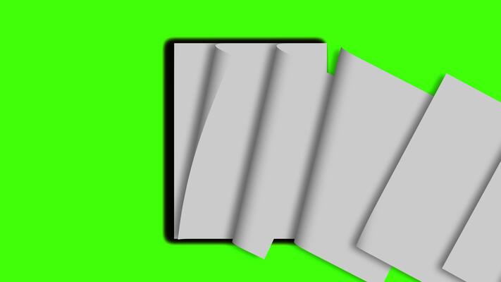 Book Opening Animation Stock Video Footage for Free Download