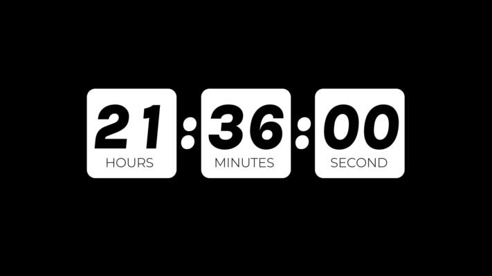 24 Hours Timer Stock Video Footage for Free Download
