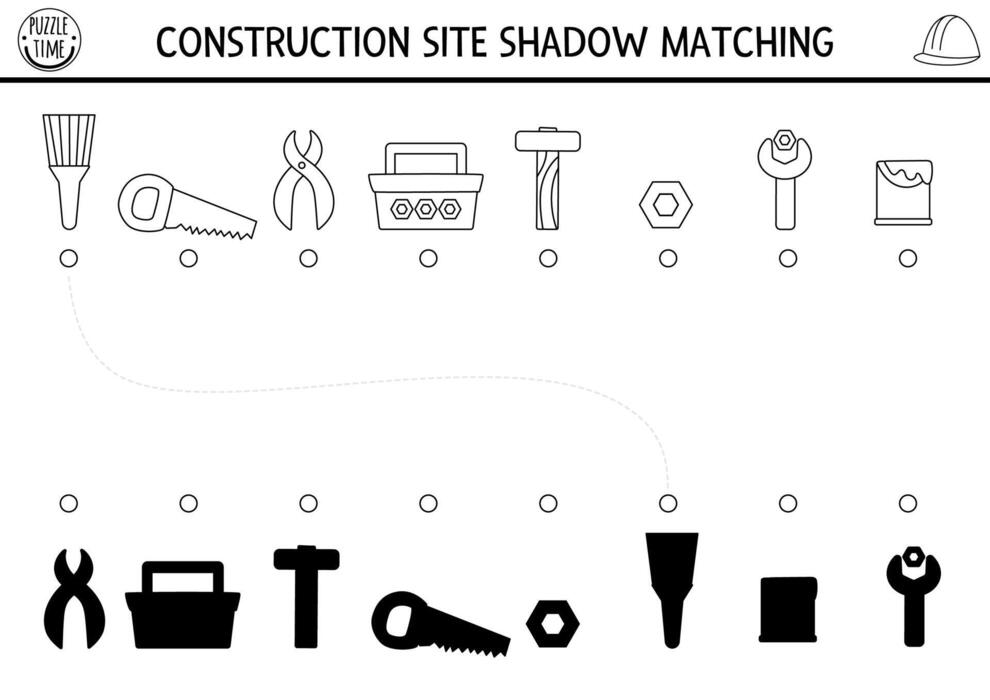 construction tools coloring pages printable