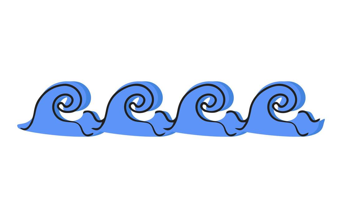 Ocean Waves Border Vector Art, Icons, and Graphics for Free Download