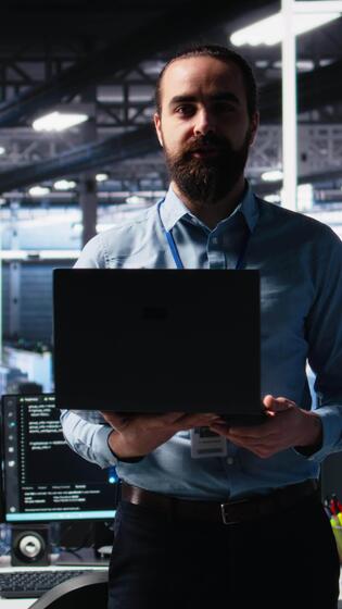 Vertical Data center manager presents AI technology to shareholders ...