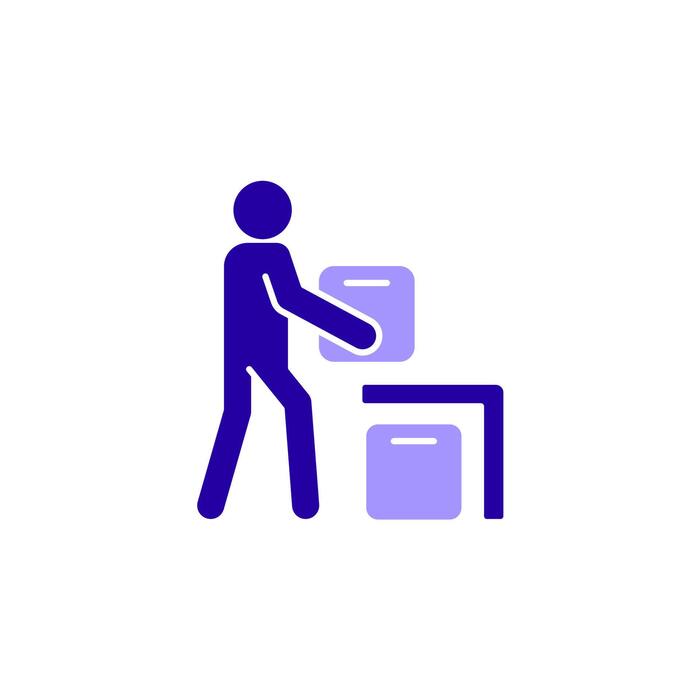 Manual Handling Icon Vector Art, Icons, and Graphics for Free Download