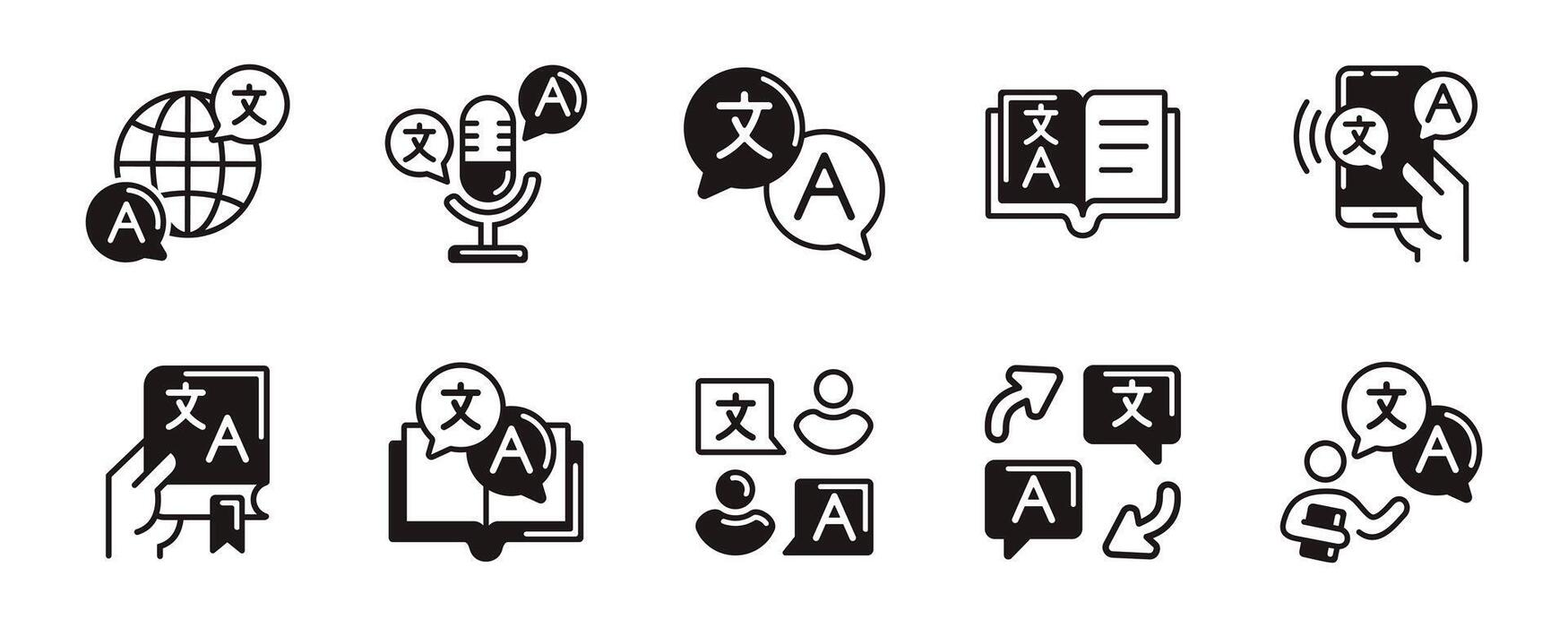 Language Icon Vector Art, Icons, and Graphics for Free Download