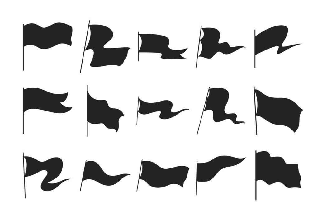 Wind Blowing Flags Vector Art, Icons, and Graphics for Free Download