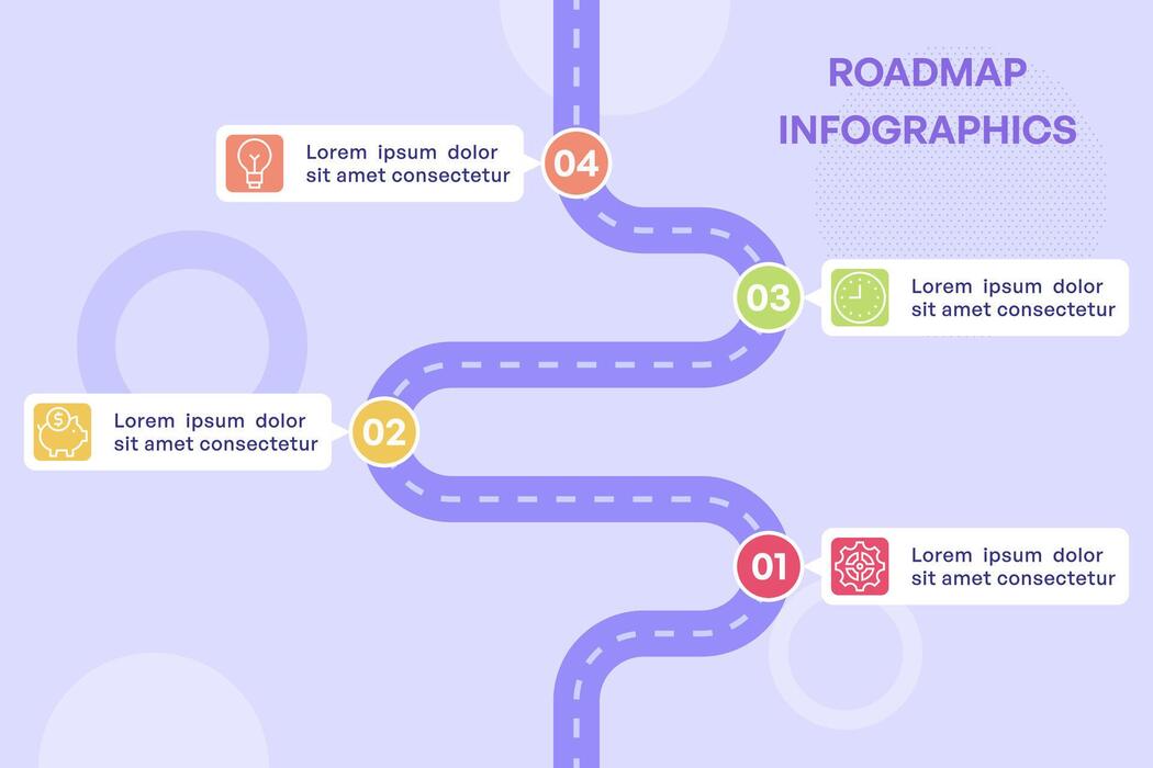 Road Map Diagram Vector Art, Icons, and Graphics for Free Download