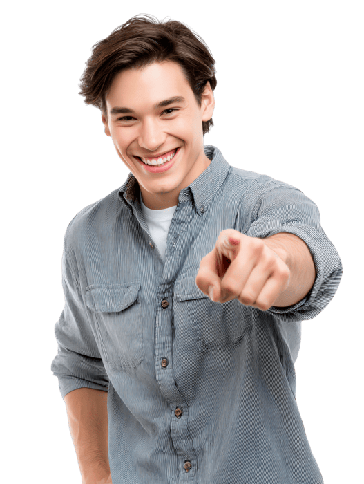 Man Pointing PNGs for Free Download