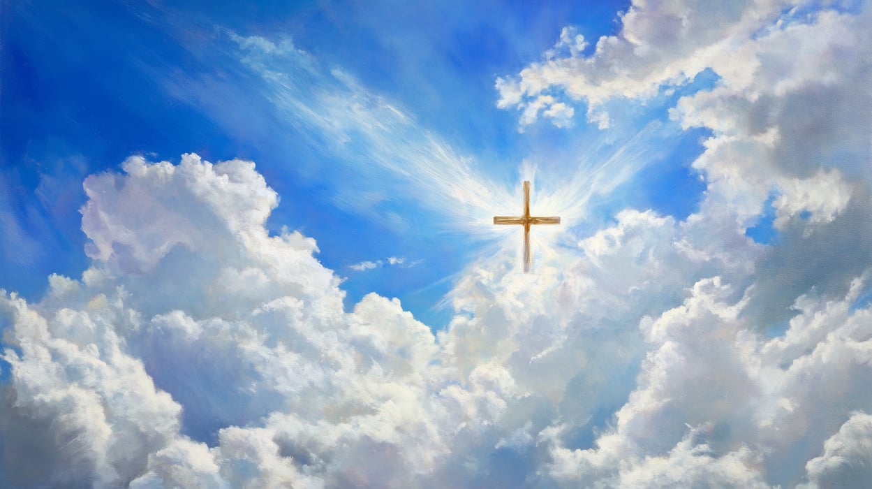 Cross With Clouds Stock Photos, Images and Backgrounds for Free Download
