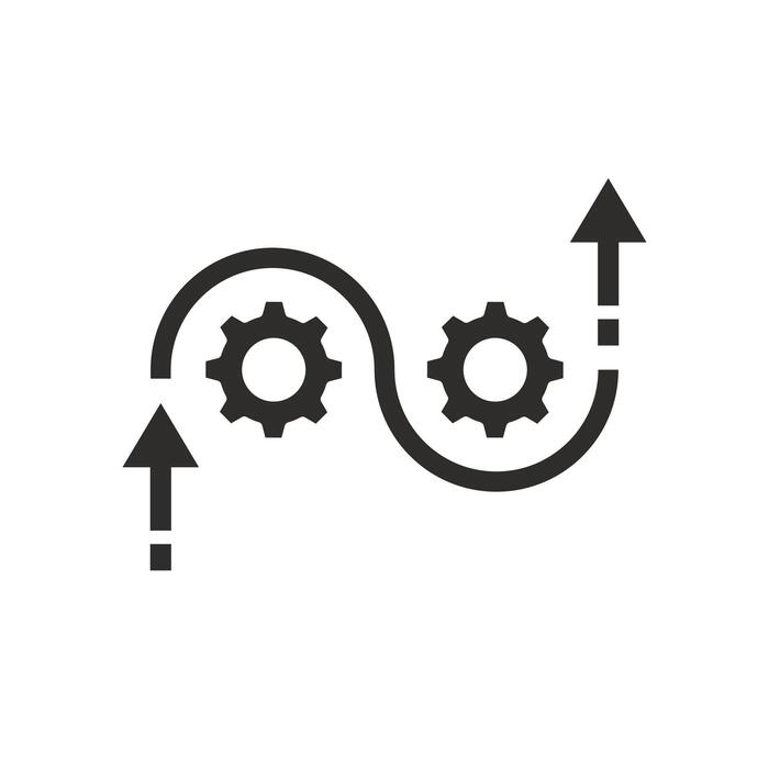 Process Flow Icon Vector Art, Icons, and Graphics for Free Download