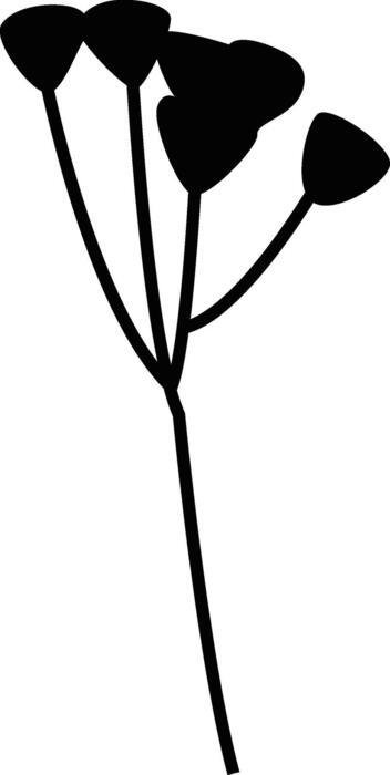 Black Line Flower Vector Art, Icons, and Graphics for Free Download