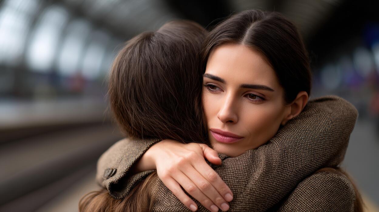 Two People Hugging Stock Photos, Images and Backgrounds for Free Download