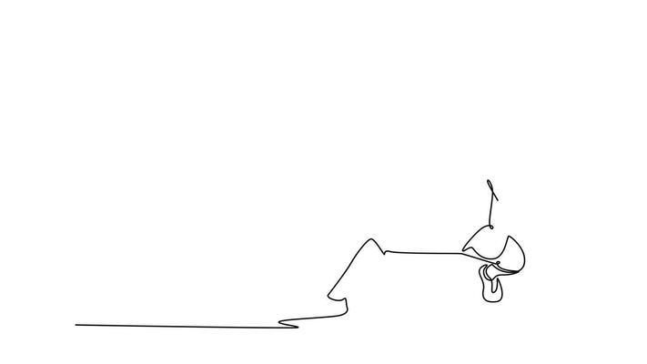 Line Drawing Animation Stock Video Footage for Free Download