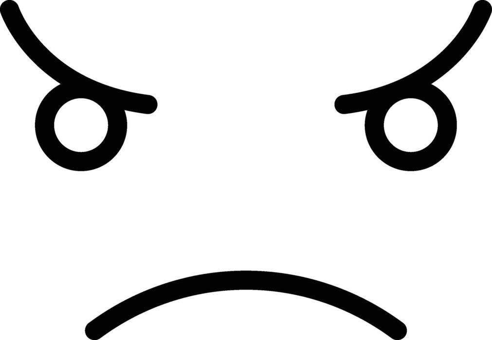 Grumpy Face Vector Art, Icons, and Graphics for Free Download
