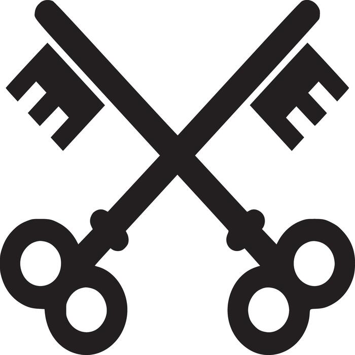 Crossed Keys Vector Art, Icons, and Graphics for Free Download