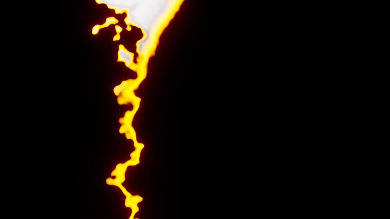 Burning fire flames effect transition overlay. 3d rendering animation ...