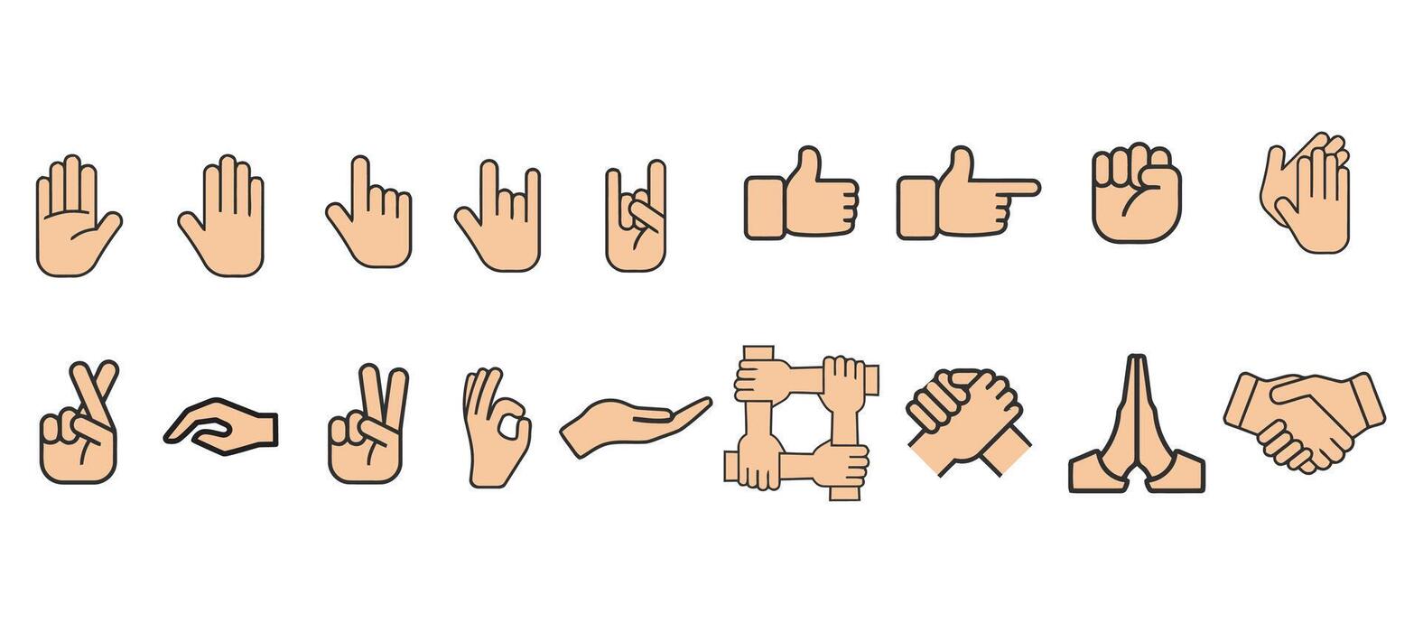 British Sign Language Vector Art, Icons, and Graphics for Free Download